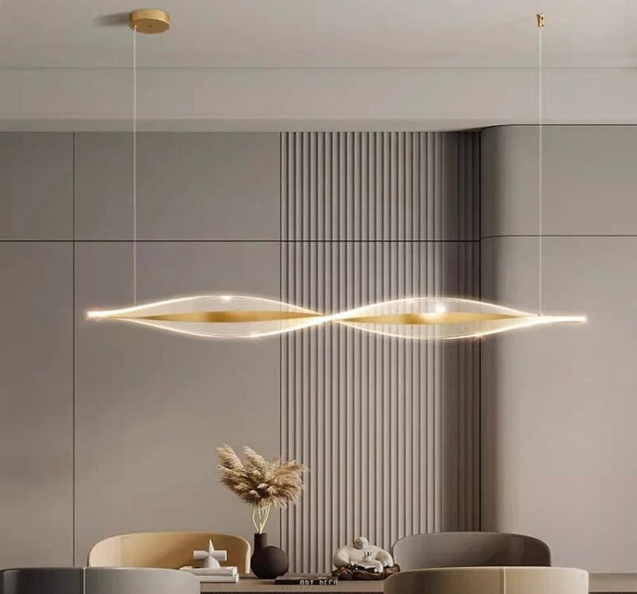 Modern Twisted Pendant Light – Light Trend